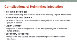 Worm Infestation presentation for nursing .pptx | Infectious Diseases ...