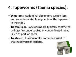 S.Y. G.N.M. CHILD HEALTH NURSING-WORM INFESTATION.pptx