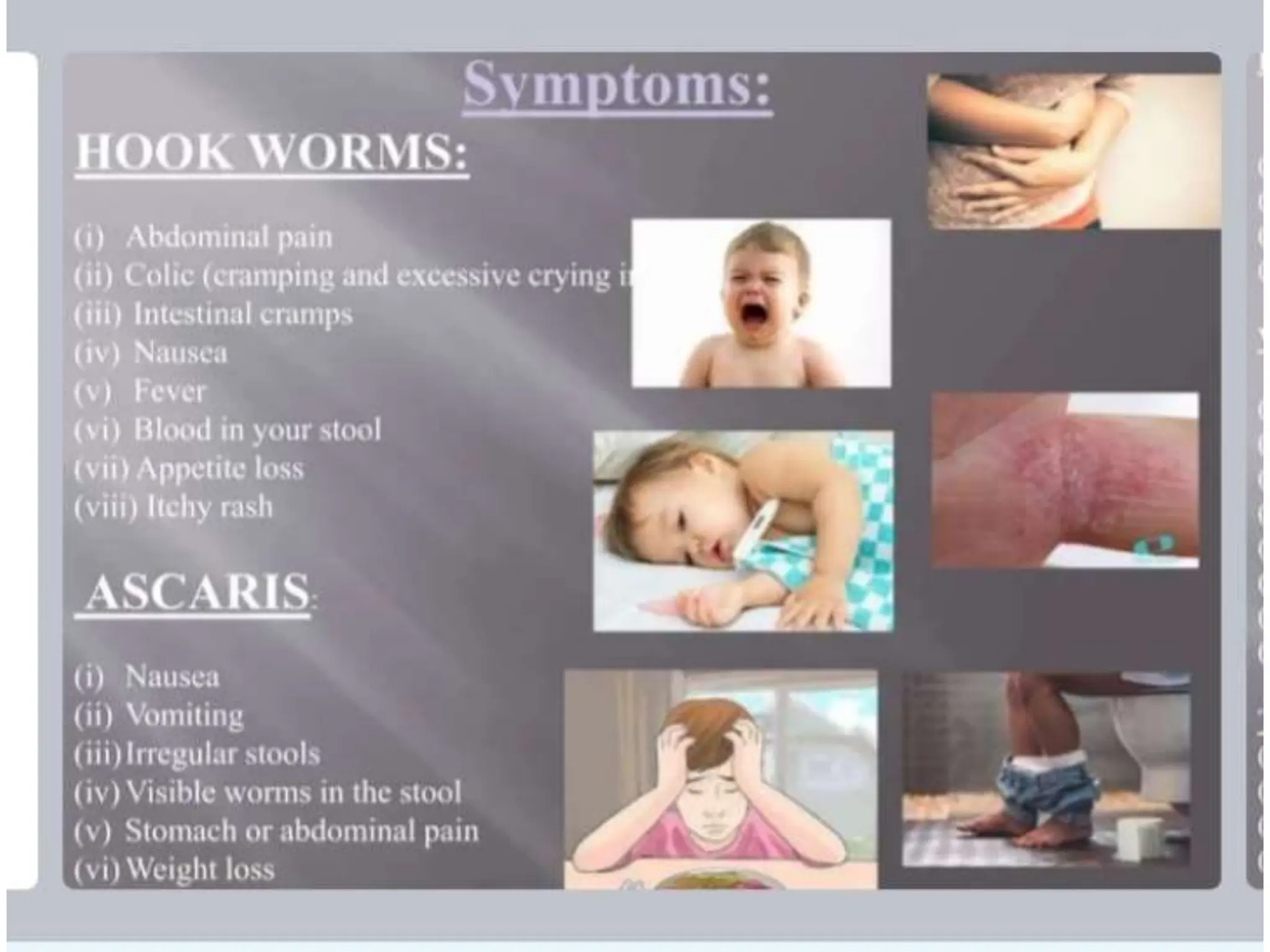 worm infestation | PPTX | Infectious Diseases | Diseases and Conditions