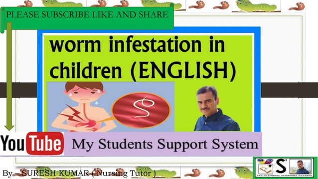 Worm infestation in children english | PPTX | Infectious Diseases ...