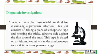 Worm infestation in children english | PPTX