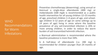 Worm Infestations in Children (Child Health Nursing).pptx