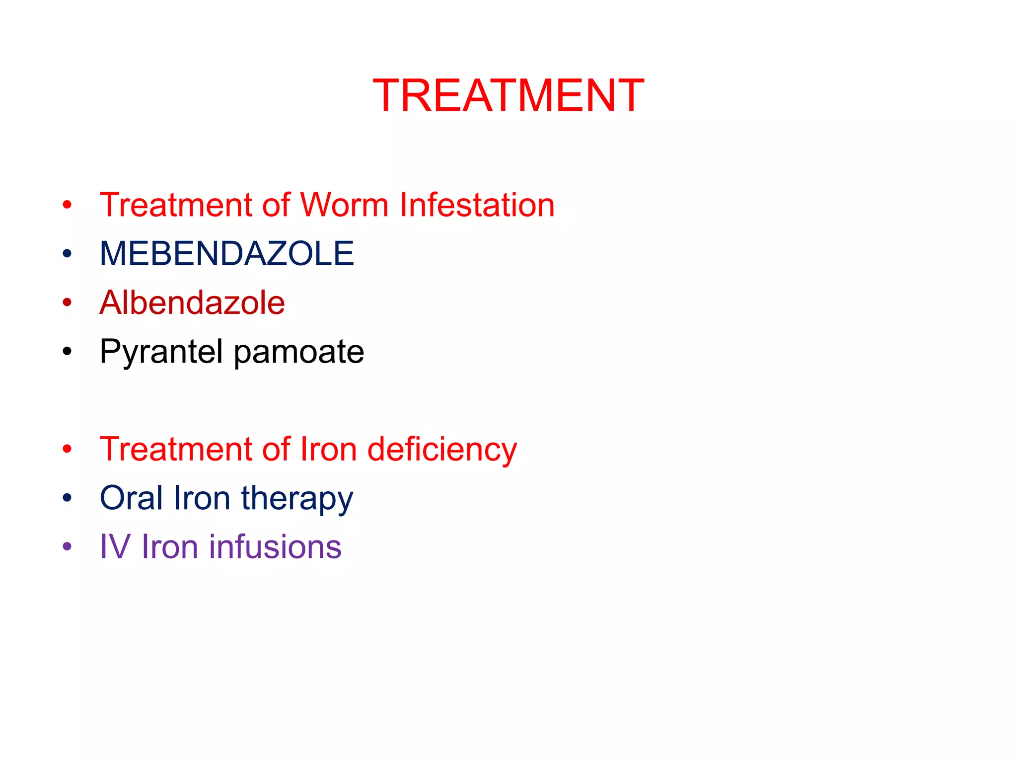 Worm infestations in children 2021 | PDF