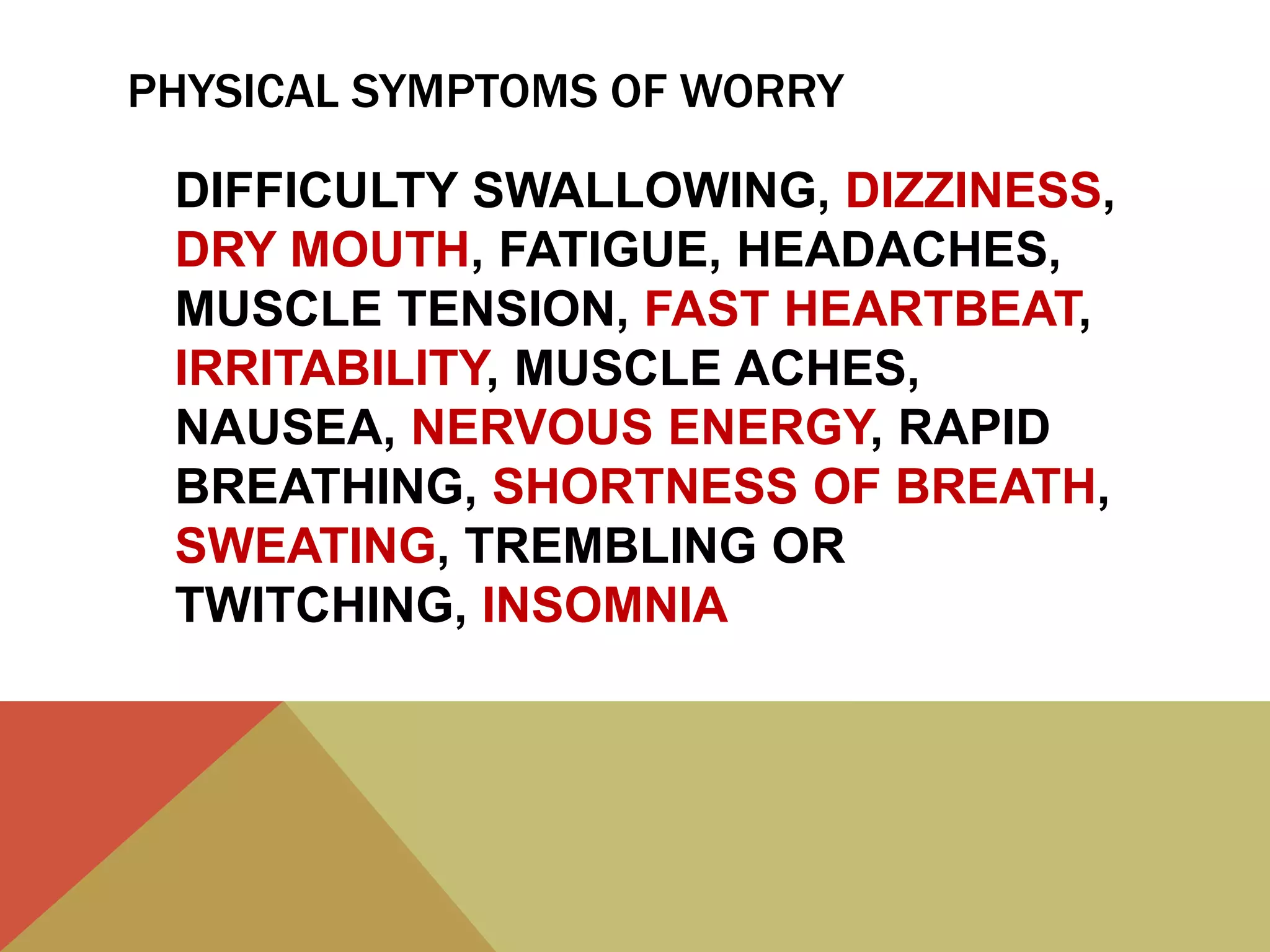 Worry Less | PPT