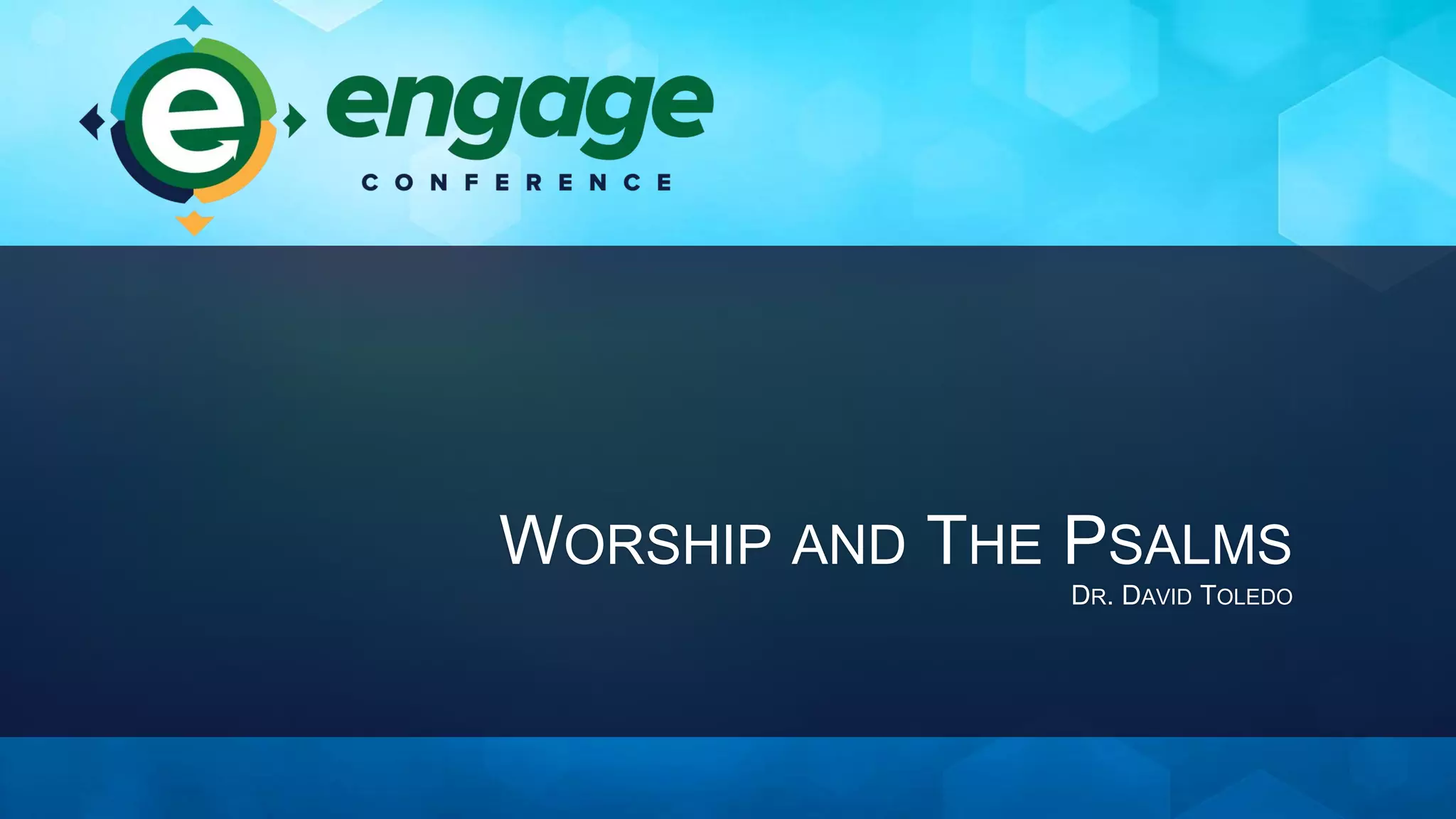 Worship and the Psalms | PPTX