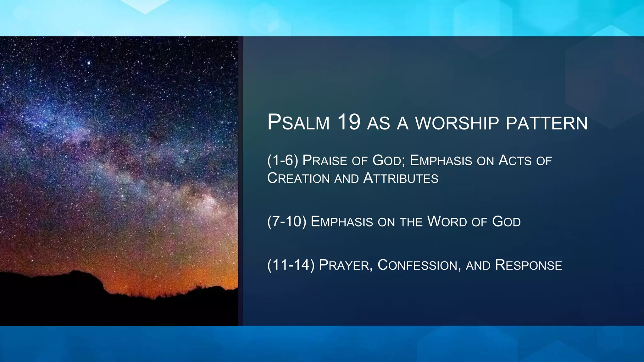 Worship and the Psalms | PPTX