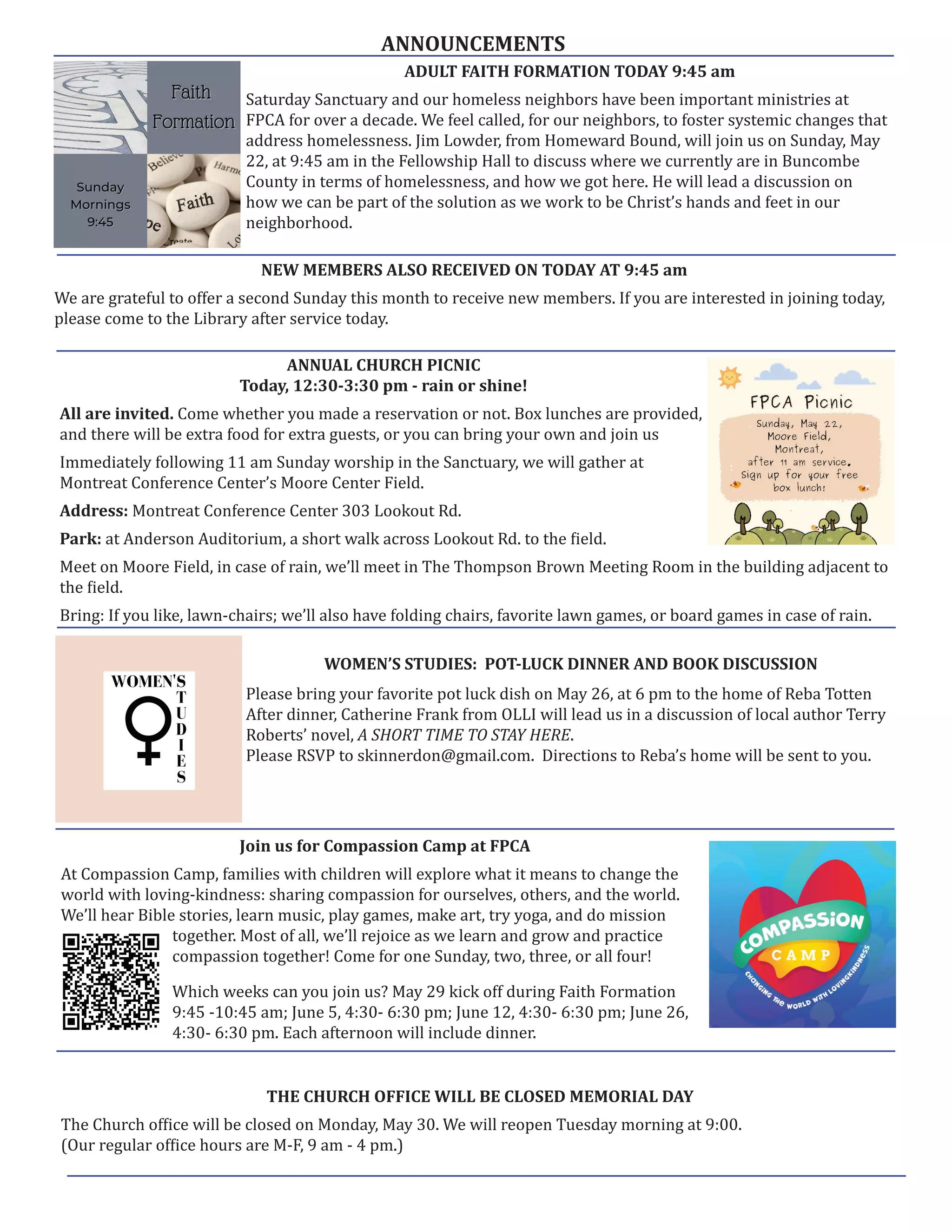 Worship Bulletin 05.22.2022 Early Services Announcements.pdf