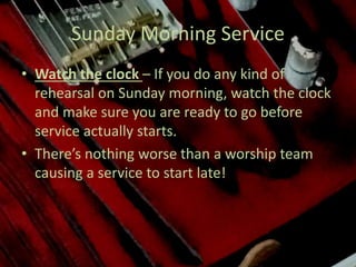 Worship Guidelines | PPTX