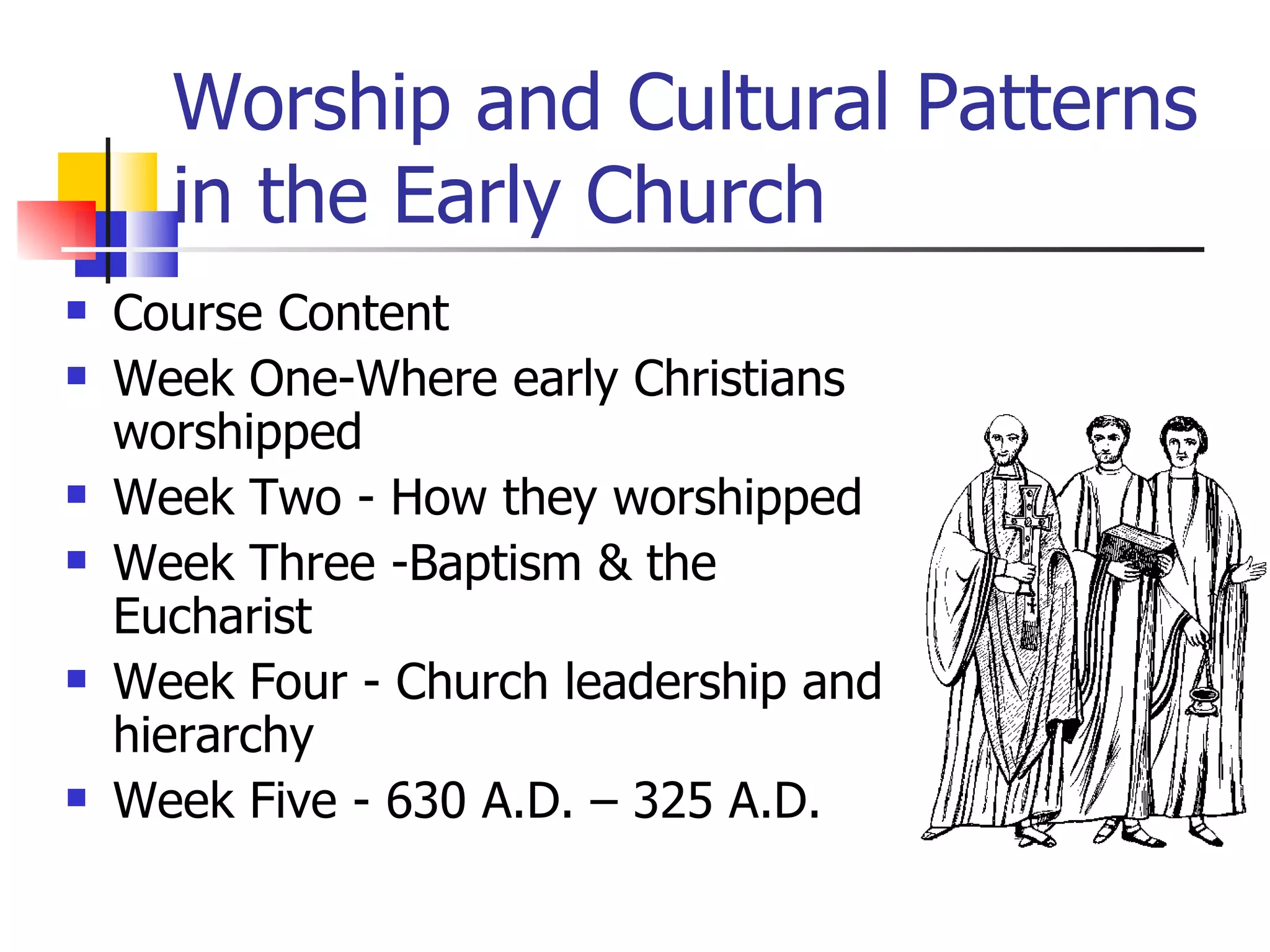 Worship patterns in_the_early_church_ttssf | PPT