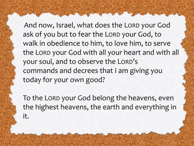 Becoming Fully Christian: First Things First | PPT