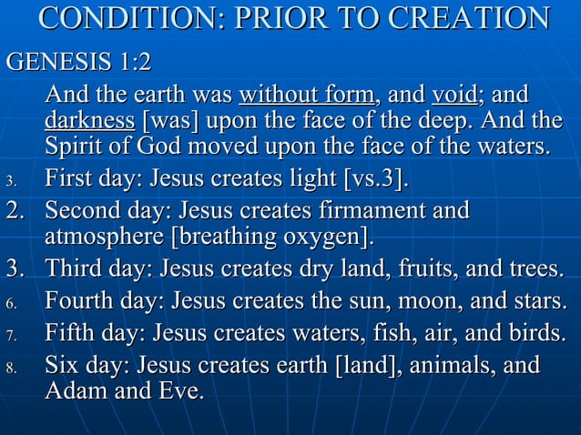 Worship The Creator | PPT