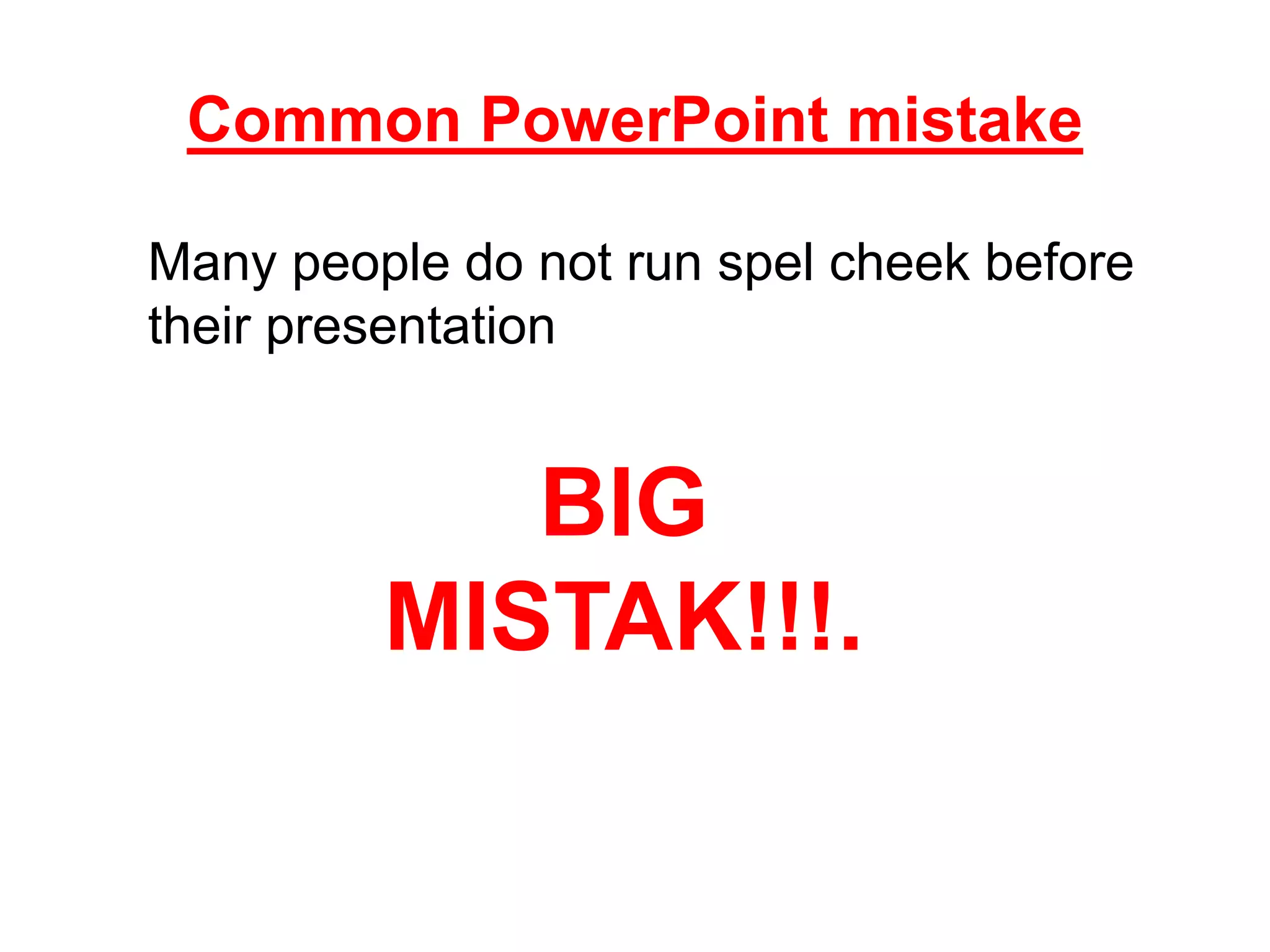 How to create the worst presentation ever | PPT