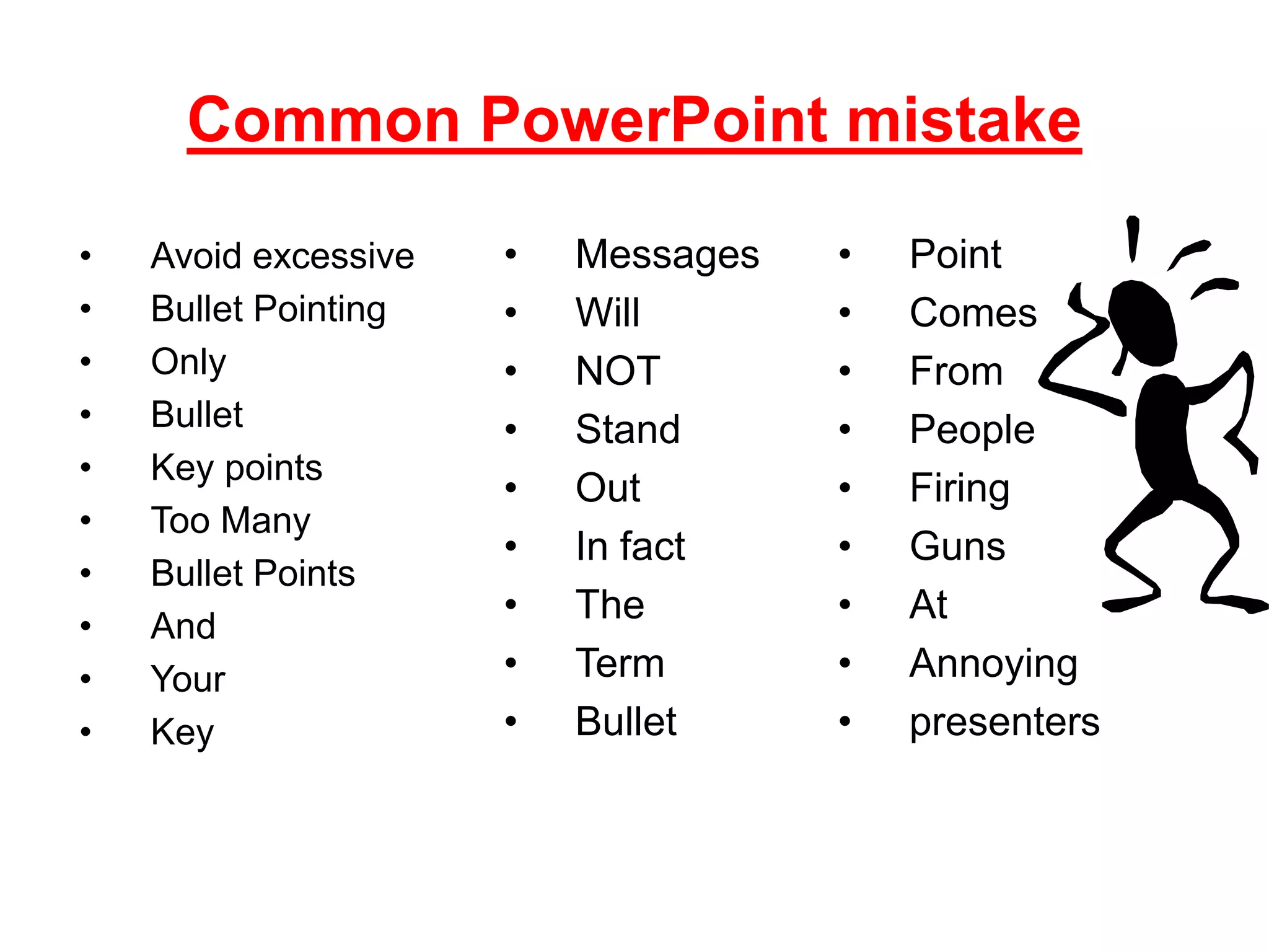 How to create the worst presentation ever | PDF