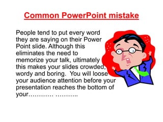 How to create the worst presentation ever | PPT