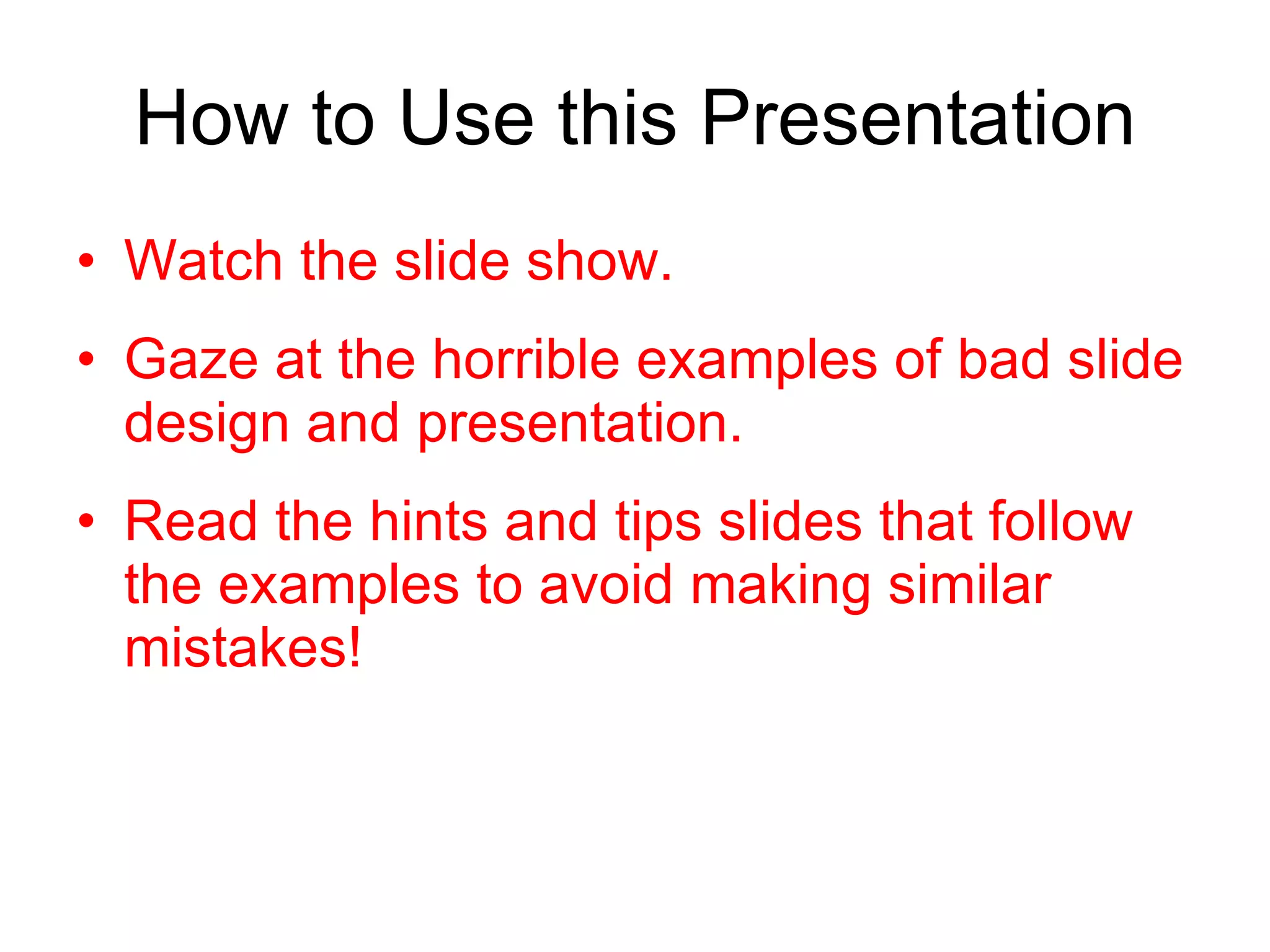 Worst presentationeverstandalone 3 | PPT