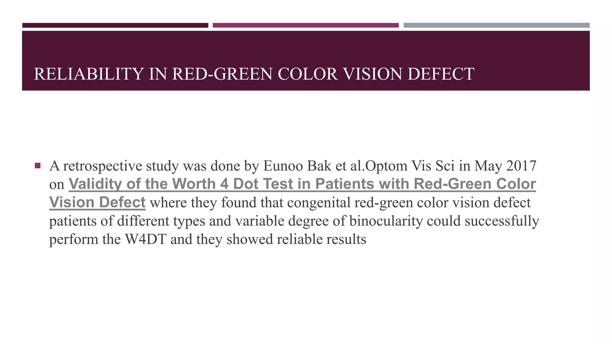 WORTH FOUR DOT TEST.pptx