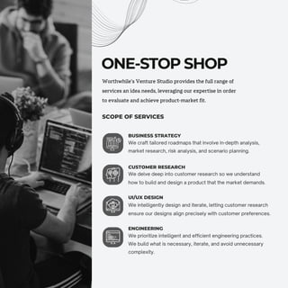 Worthwhile Venture Studio Overview and detail | PDF