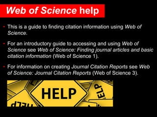 Web of Science 2 | PPTX