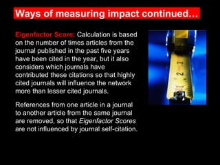 WoS 3 Journal Citation reports | PPTX