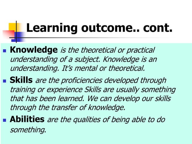 Wosa -outcome-based-learning-sgd | PPT