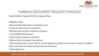 WOSB and HubZone Program Overview | PPTX