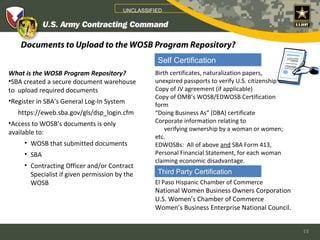 Women Owned Small Business Workshop 01/29/13 | PPT | Small and Medium-sized Business | Business