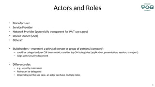 WoT Architecture Lifecycle information.pptx