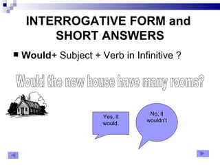 Would and type2 conditional sentences | PPT