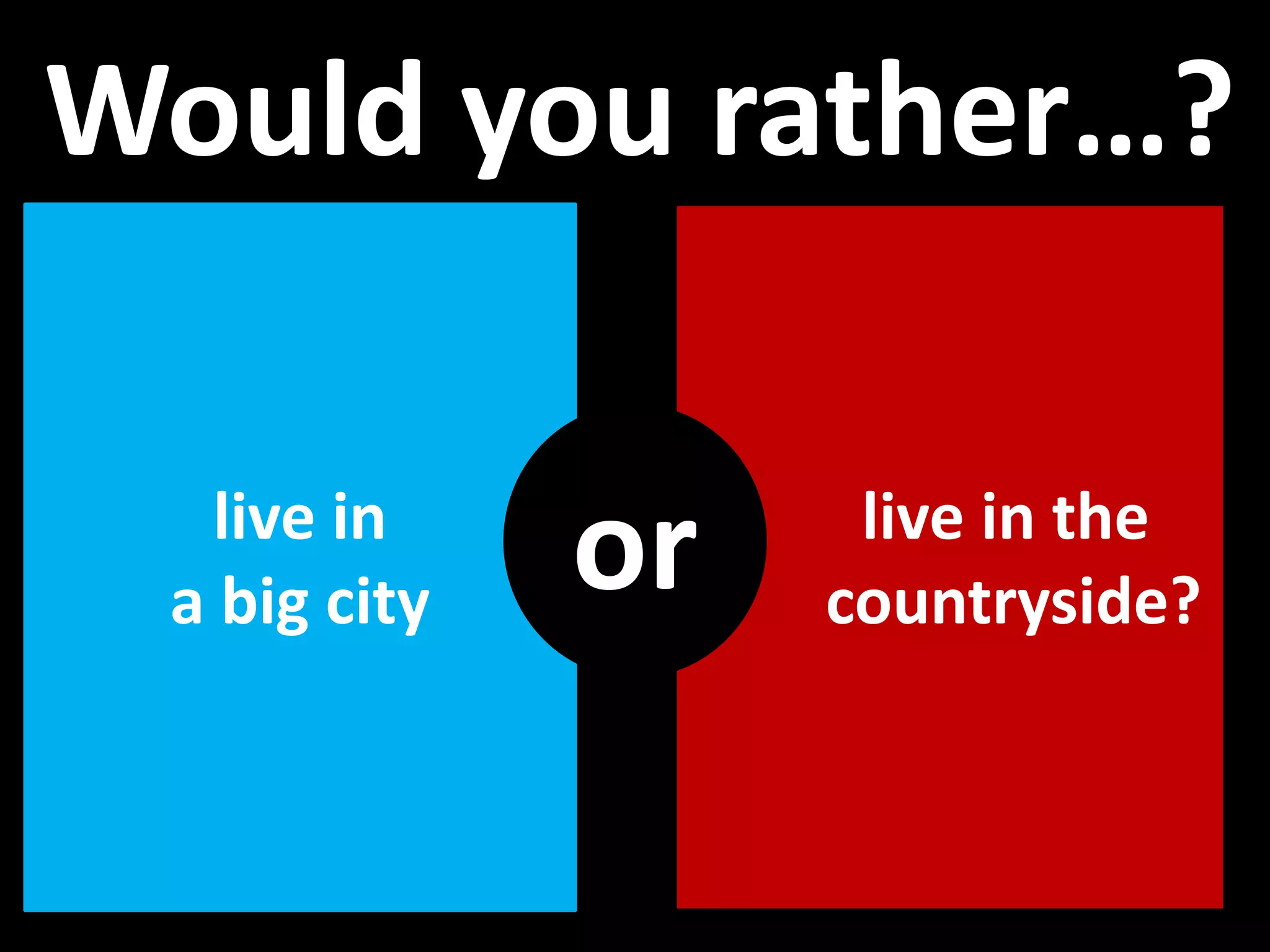 Would you rather...? | PPTX