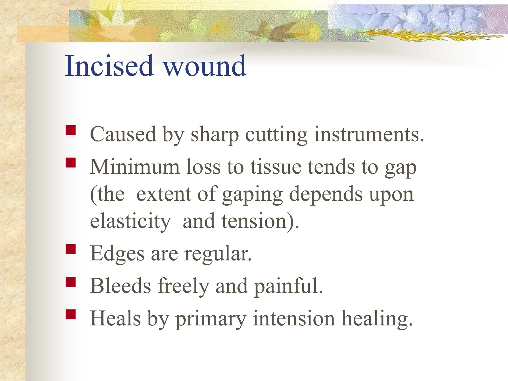 wound classification related neurosurgery | PPTX