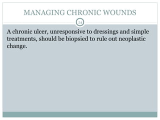 Wound: classification, healing and principle of management | PPT