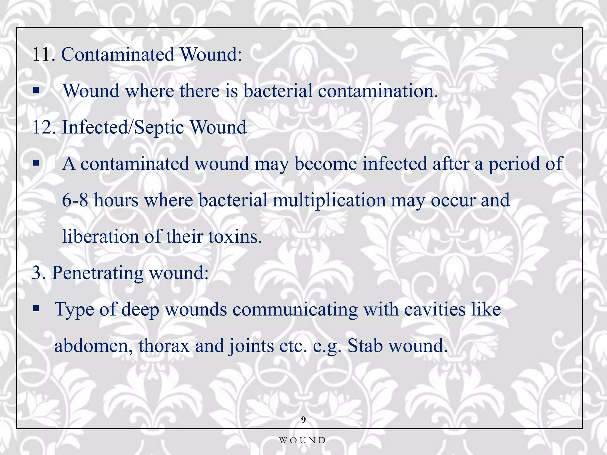 Wound | PPTX