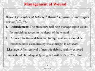 Wound | PPTX | First Aid | Injuries