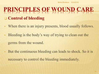 First aid management of Wound | PPTX