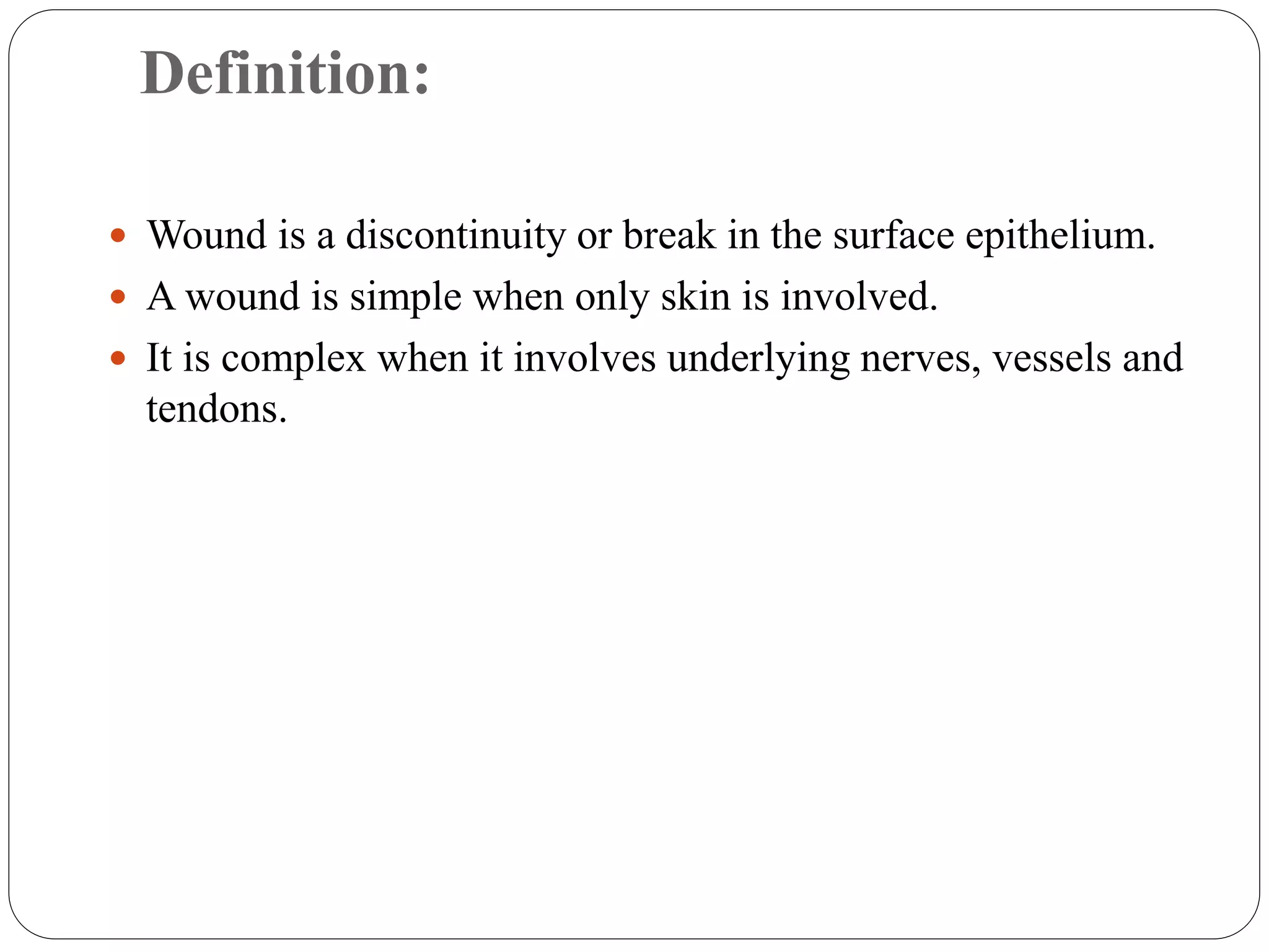 Wound | PPTX