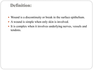 Wound | PPTX
