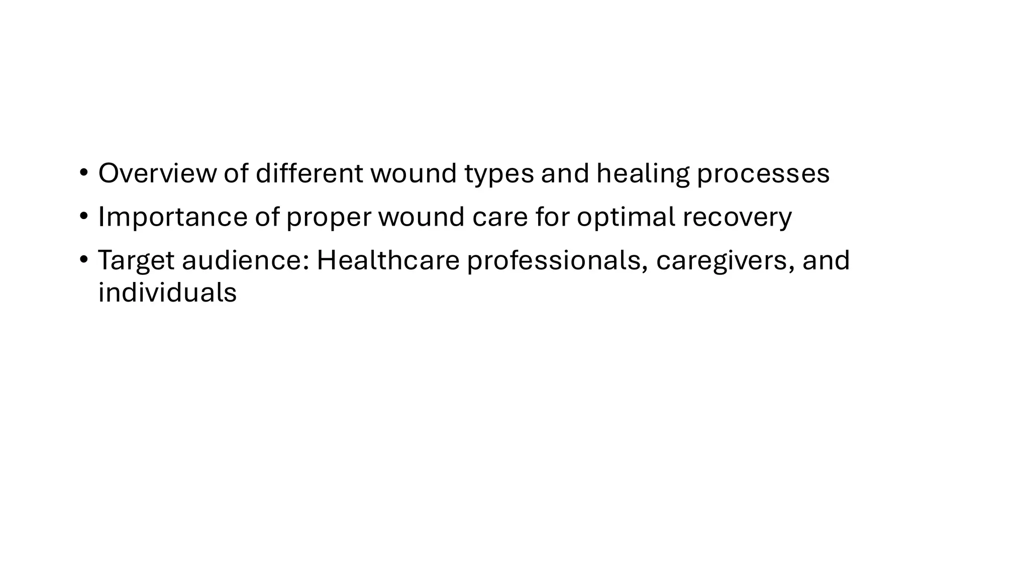 Wounds, Types of Wound, Stages of Wound Healing, etc | PDF
