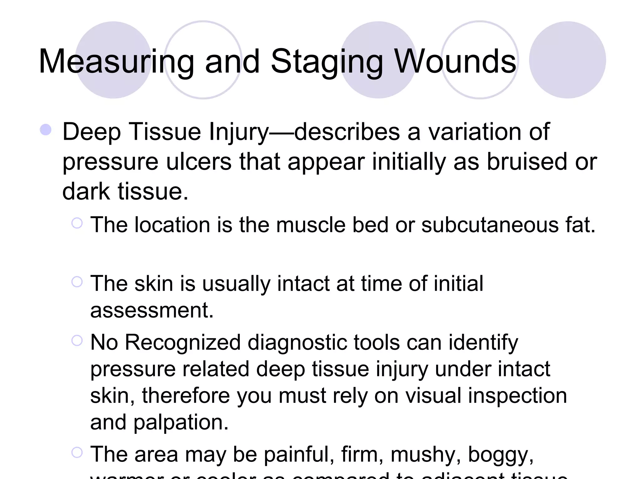Wound Measuring And Staging Inservice | PPT