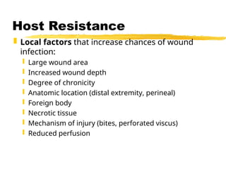 wound the microbiology of wounds -in detail | PPT