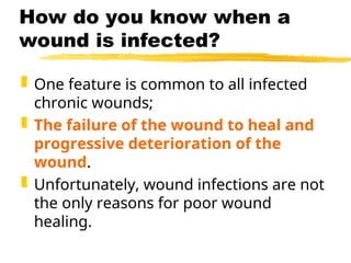 wound the microbiology of wounds -in detail | PPT