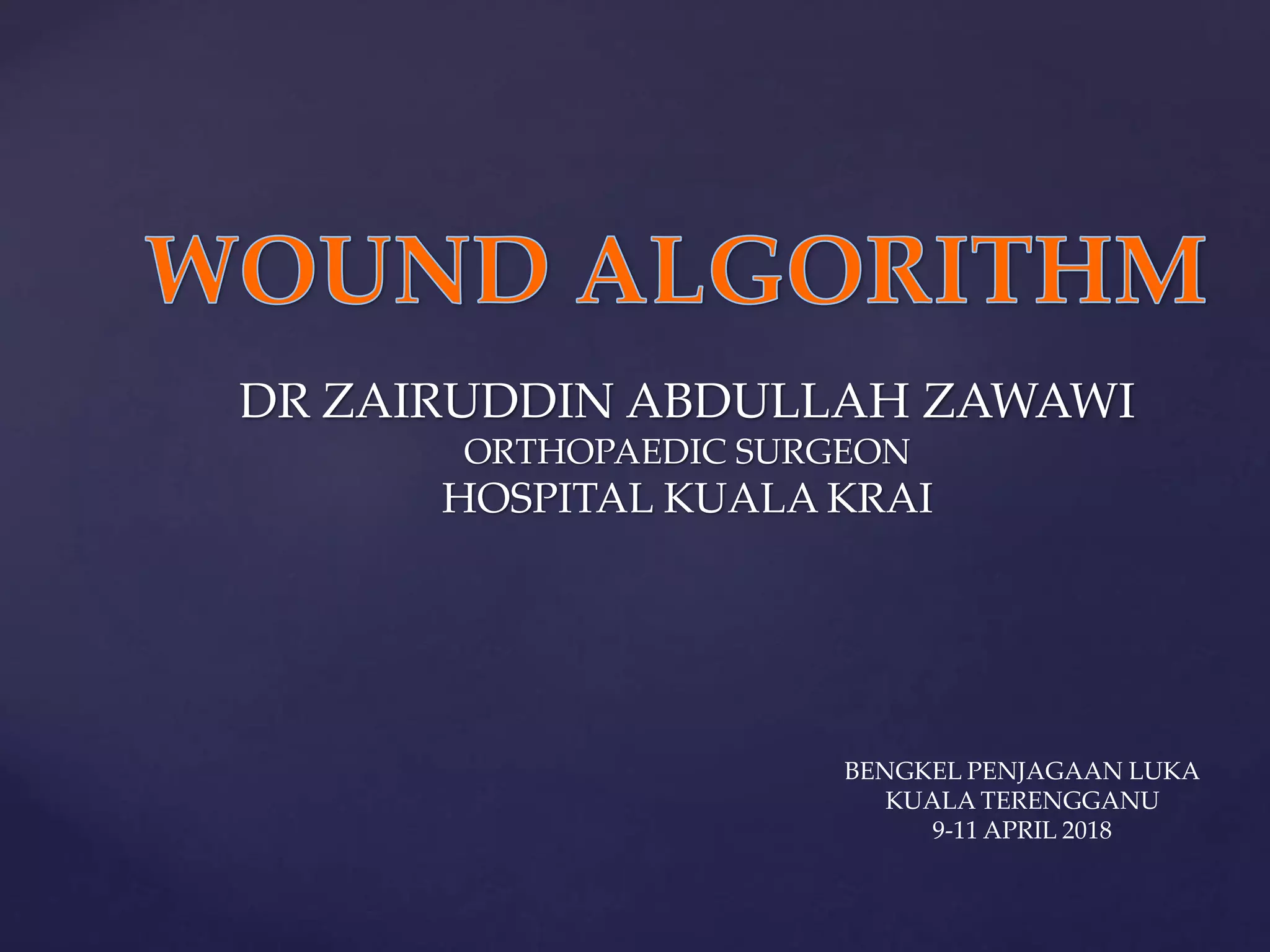 Wound algorithm.pptx