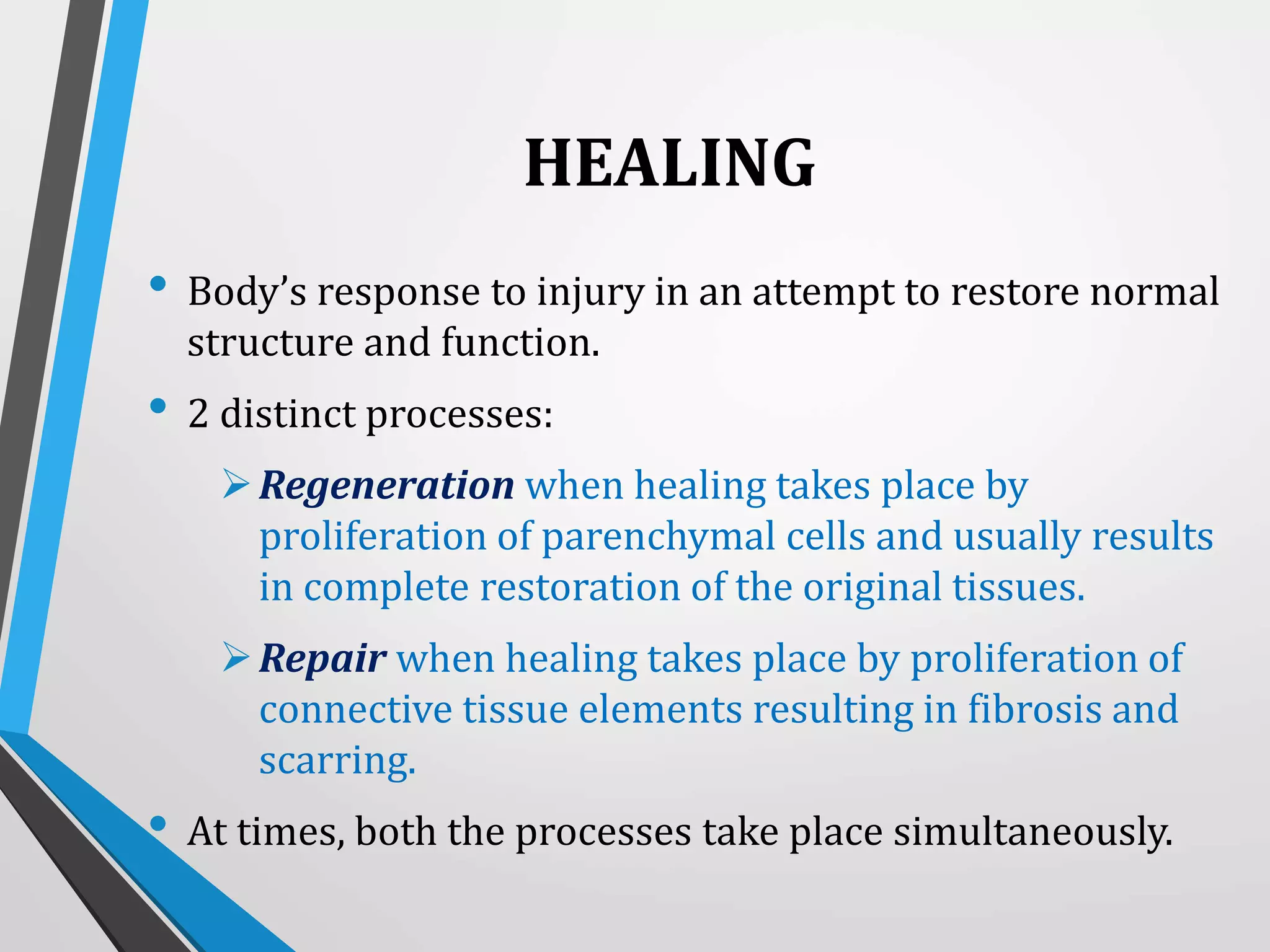 Wound and Bone healing | PPTX