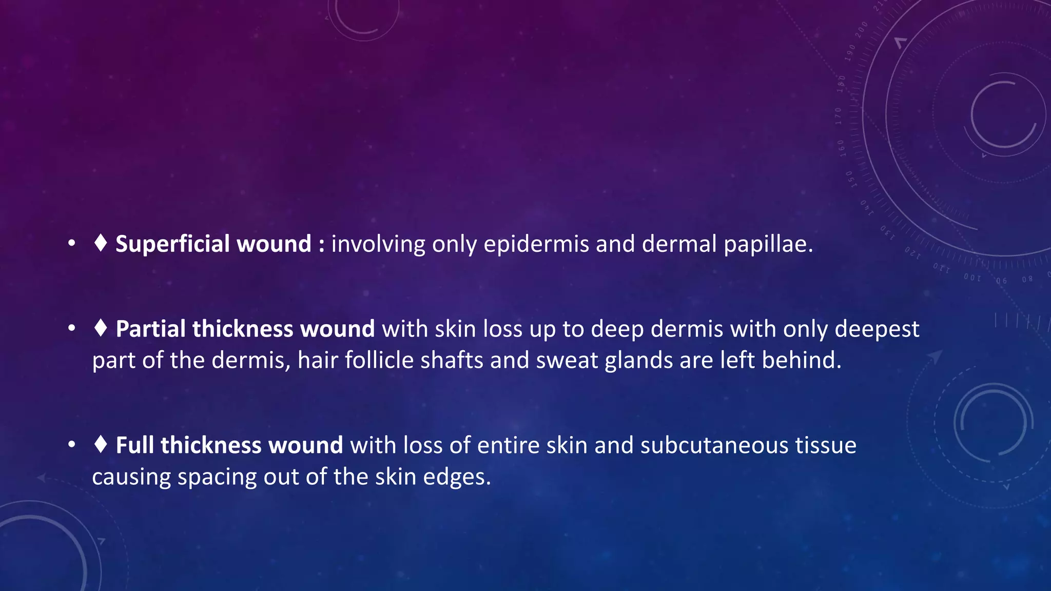 Wound and wound healing | PPTX