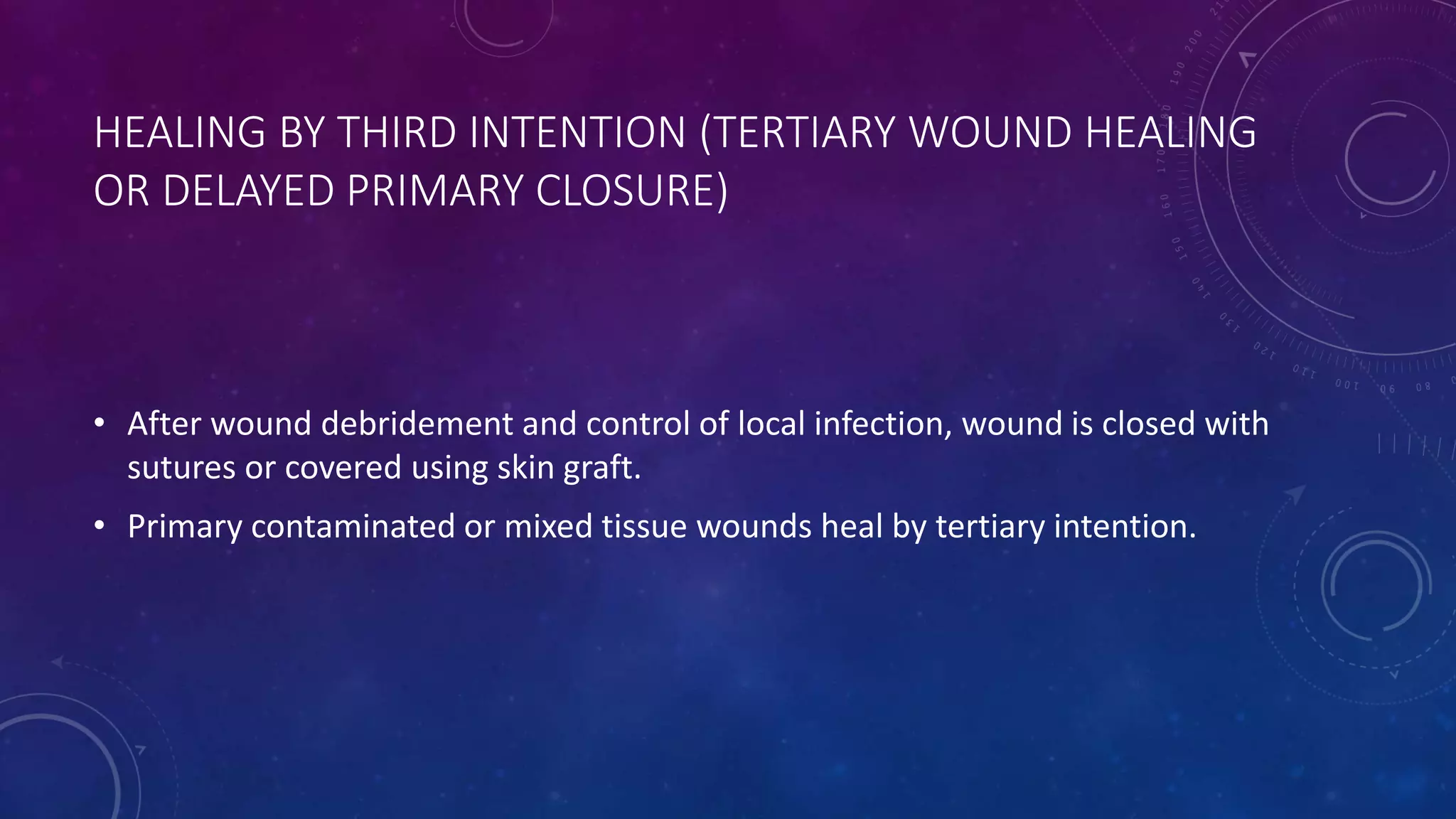 Wound and wound healing | PPTX