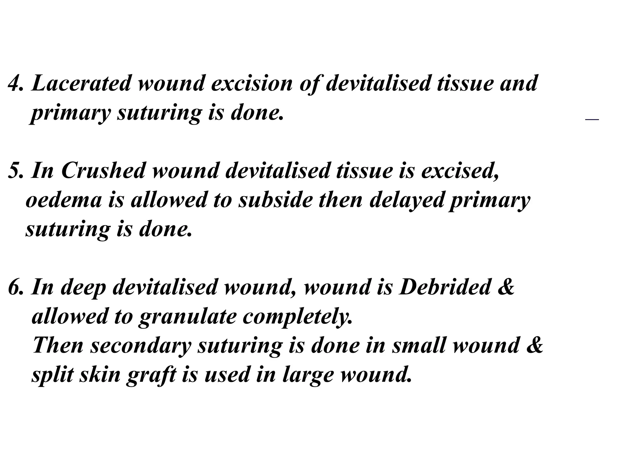 Wound and Wound healing | PPTX