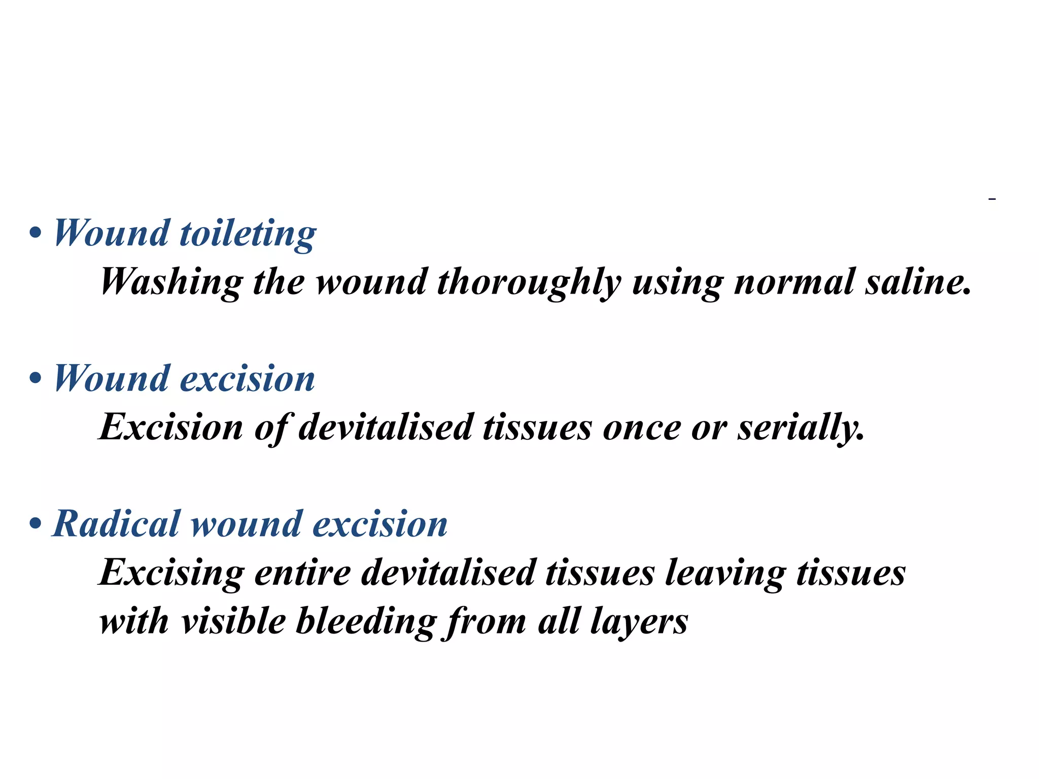 Wound and Wound healing | PPTX