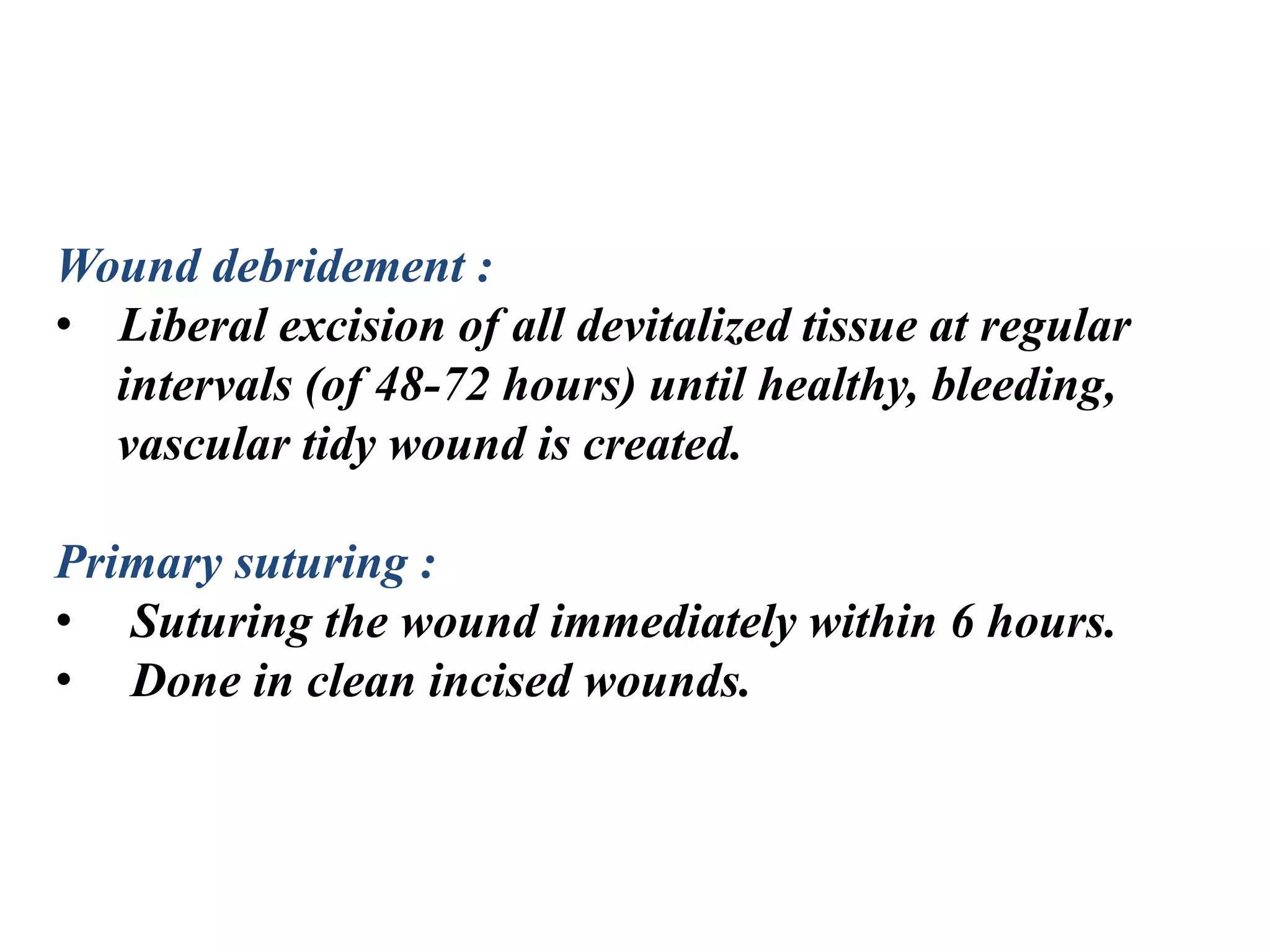 Wound and Wound healing | PPTX