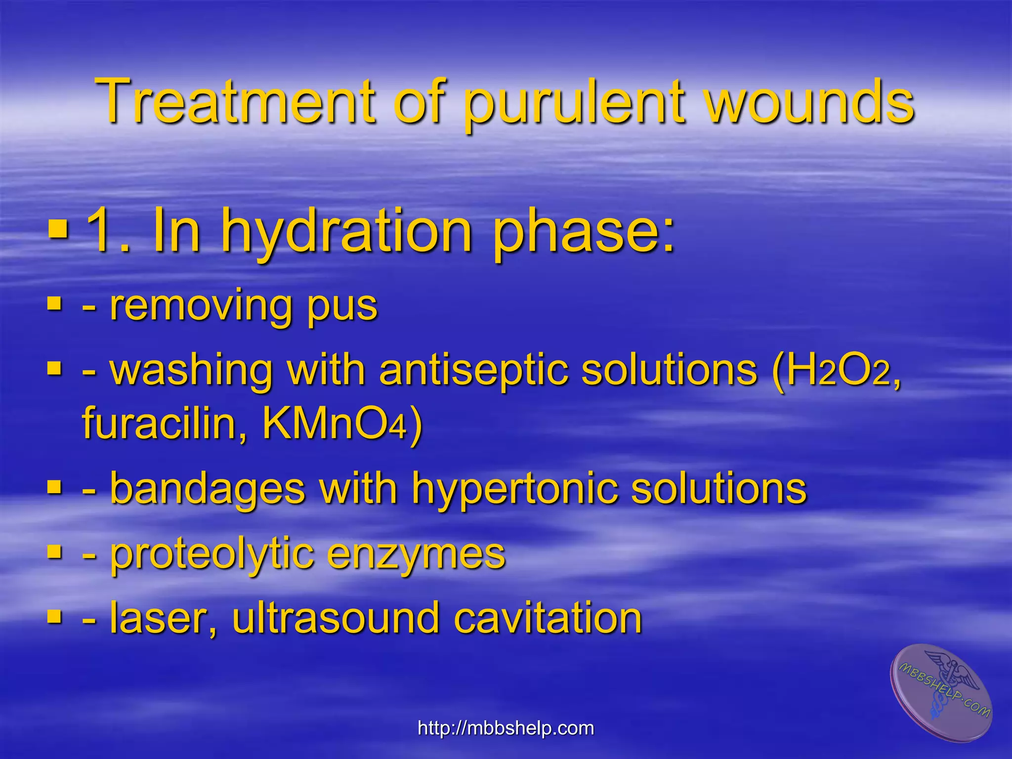 Wound and wound infection | PDF