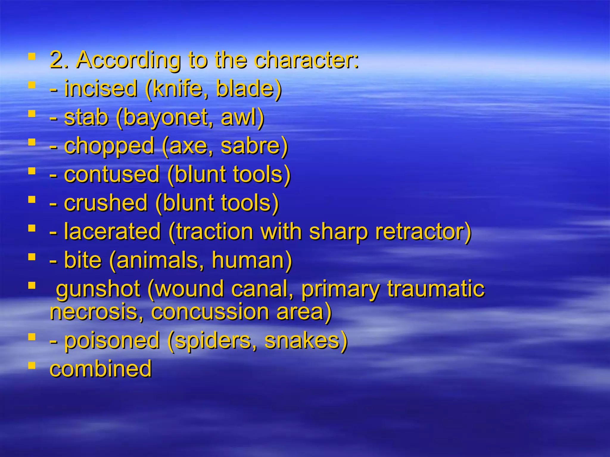 Wound and wound infection IN GENERAL SUREGRY | PPT