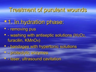 Wound and wound infection IN GENERAL SUREGRY | PPT